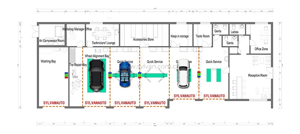 Auto Quick Repair Service Design Project - MIDAS | JoyDesign