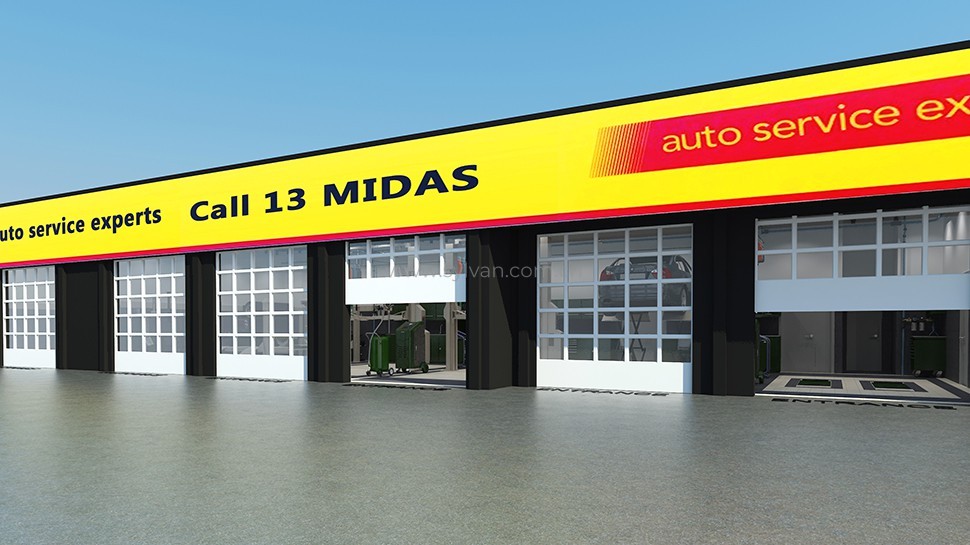 Auto Quick Repair Service Design Project - MIDAS | JoyDesign