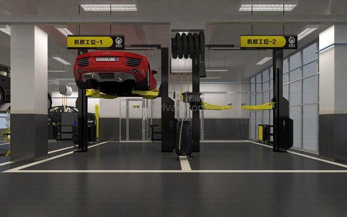 Auto Repair Shop Design Case - BaoXueLong | JoyDesign