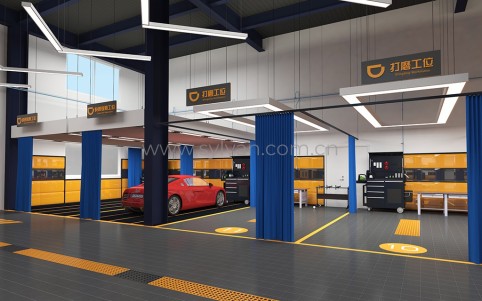 General Automotive Repair Shop Design Project | JoyDesign